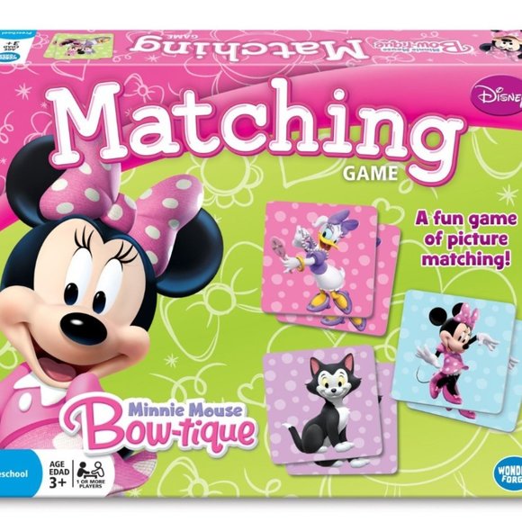 Disney | Games | Disney Minnie Mouse Matching Game New | Poshmark